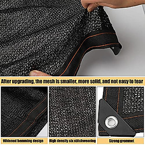 boknight Pool Leaf Net Cover with Rope, 20x 40 ft. Rectangle Pool Covers for Inground Pools, Cuttable Winter Pool Cover with Reinforcement Edge