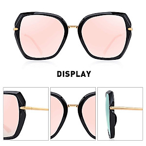 OLIEYE Polarized Sunglasses for Women-UV400 Lens Sunglasses for Female Ladies Fashionwear Polarized Sun Eye Glass