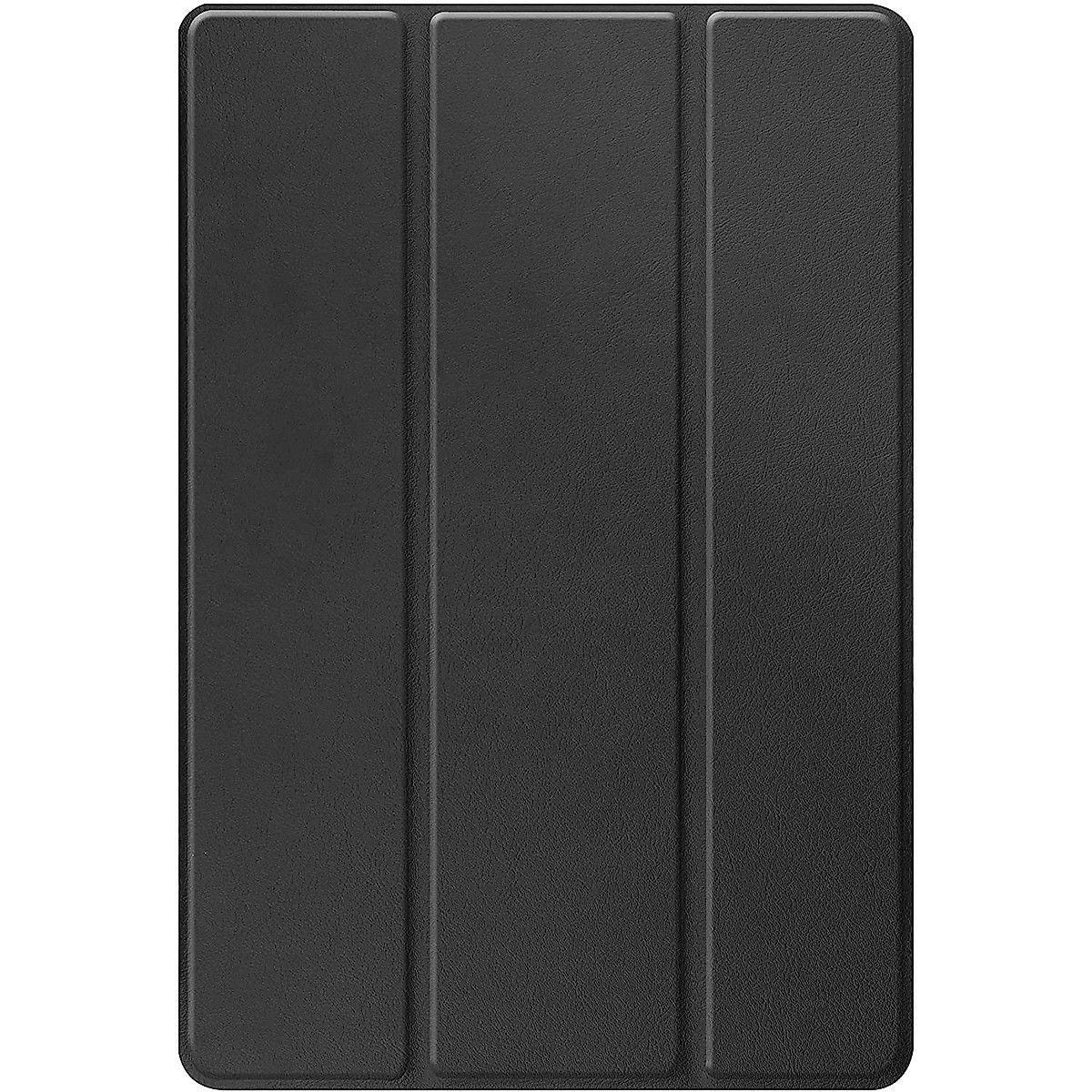 Case Compatible with for Amazon fire HD 10 2021 / HD 10 Plus Tablet Cases Auto Sleep Function Slim Light-Weight PU Leather Smart Tablet Shell Cover Foldable Stand Case Fit (Black)