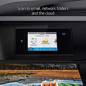 HP OfficeJet Pro 6978 All-in-One Wireless Printer with Mobile Printing, HP Instant Ink & Amazon Dash Replenishment Ready (T0F29A) (Renewed)