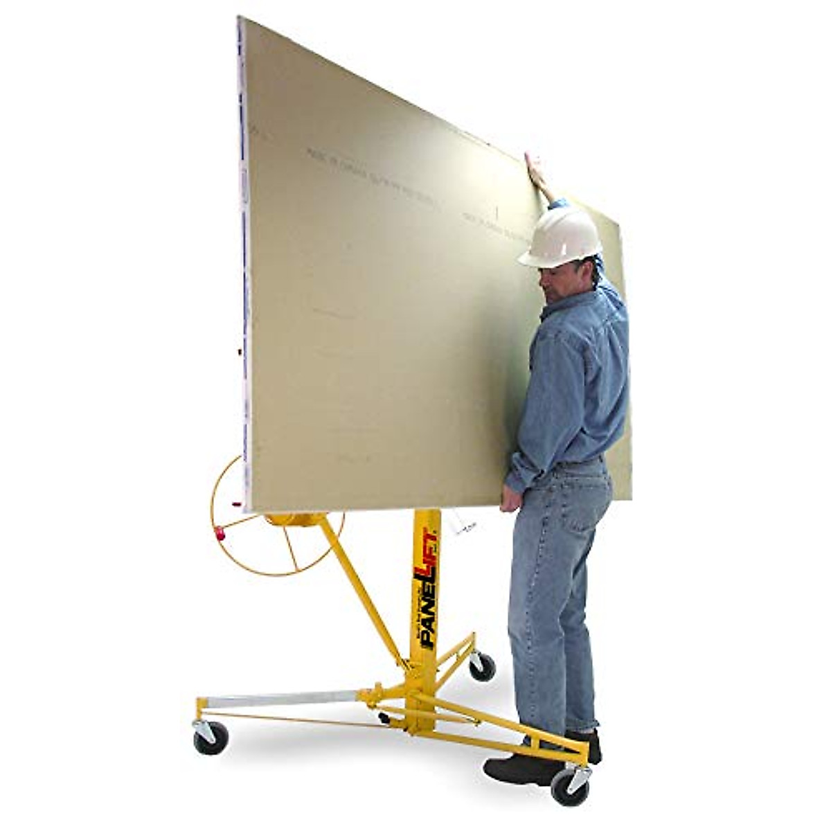 Telpro Inc. 138-2 Panellift Drywall Lift, Yellow