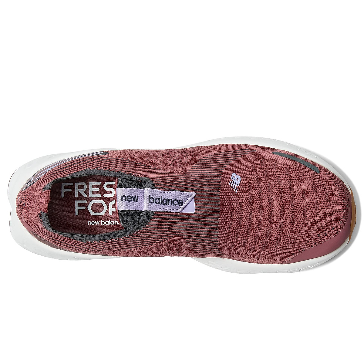 New Balance Women's Fresh Foam X 1080 Unlaced V1 Running Shoe, Washed Burgundy/Blacktop, 8.5