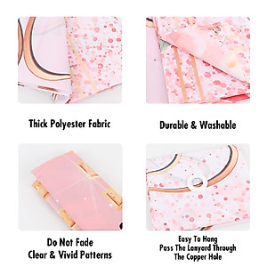 Brunch and Bubbly Bridal Shower Decorations Backdrop Banner Rose Gold Champagne Background for Wedding Bridal Shower Party Decor Supplies Pink