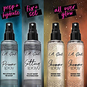 L.A. Girl Shimmer Spray, 2.7 Fl Oz, Gold