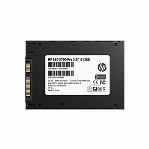HP SSD S700 Pro 2.5" 512GB SATA III 3D NAND Internal Solid State Drive (SSD) 2AP99AA#ABL