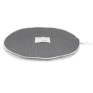 Richard's Homewares - Micro Fiber Deluxe Six Piece Accessory Storage Set - Gray