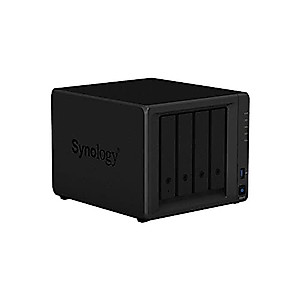 Synology DiskStation DS418 4-Bay NAS Enclosure, Quad-Core 1.4GHz, 2GB, No HDD
