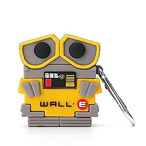 hnspice Case for AirPod 2/1, 3D Cute Cartoons Wall·E Skin Design， for Girls Kids Teens AirPod (Wall·E)