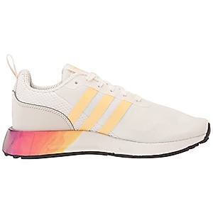 adidas Originals Women's Multix Sneaker, White/Orange Tint/Grey One, 6.5