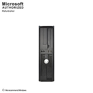 DELL OptiPlex, Intel Core 2 Duo 2.9GHz Processor, 4GB Memory, 160GB Hard Drive, DVD, Windows 10, WiFi (Renewed)']