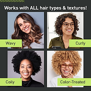 MopTop Gentle Shampoo, Salon Quality, Reduces Frizz, Cleanses Hair, All Hair Types, Sulfate & Paraben Free, Color Safe, Increases Moisture & Manageability for Smooth Silky Hair, 12oz