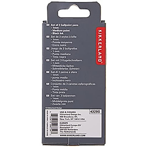 Kikkerland Mini Retro Pens, Set of 5 (4329S)