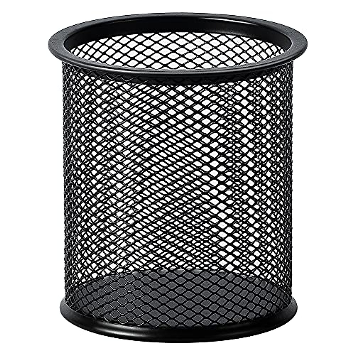 Amazon Basics Wire Mesh Pen Cup, Black