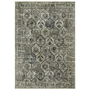 Lahome 5x7 Area Rugs 5 x 7 Dining Room Rugs for Under Table Large Washable Dining Room Rug,Moroccan Trellis Non Slip Non Shedding Indoor Carpet for Living Room Bedroom,Antique/Moss