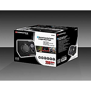 SONDPEX Bluetooth Speaker System & Digital Music Player CSF-E65B