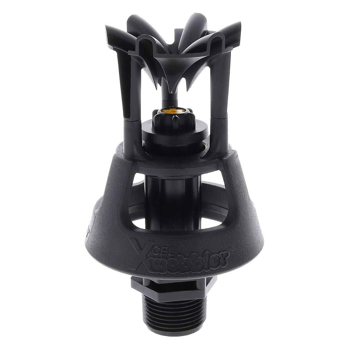 Senninger Xcel-Wobbler - Size : 3/4" MPT - Angle : High Angle - Nozzle : #6-Gold