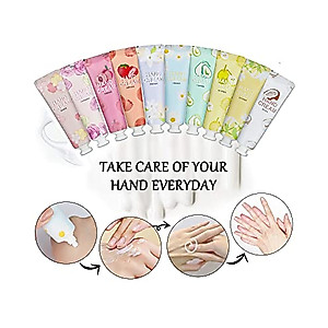 20 Pcs Hand Lotion Bulk Gift Set, Natural Fragrance Moisturizing Travel Size Body Care Lotion, Bulk Hand Cream Set, Christmas Stocking Stuffers Thanksgiving Day Gift for Her Women Men Girl Mom Wife