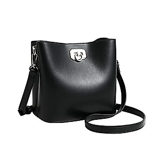 UUCOMOO Purses for Women Vegan Leather Bucket Bag Women's Crossbody Handbags for Women Shoulder Bag Tote Bag