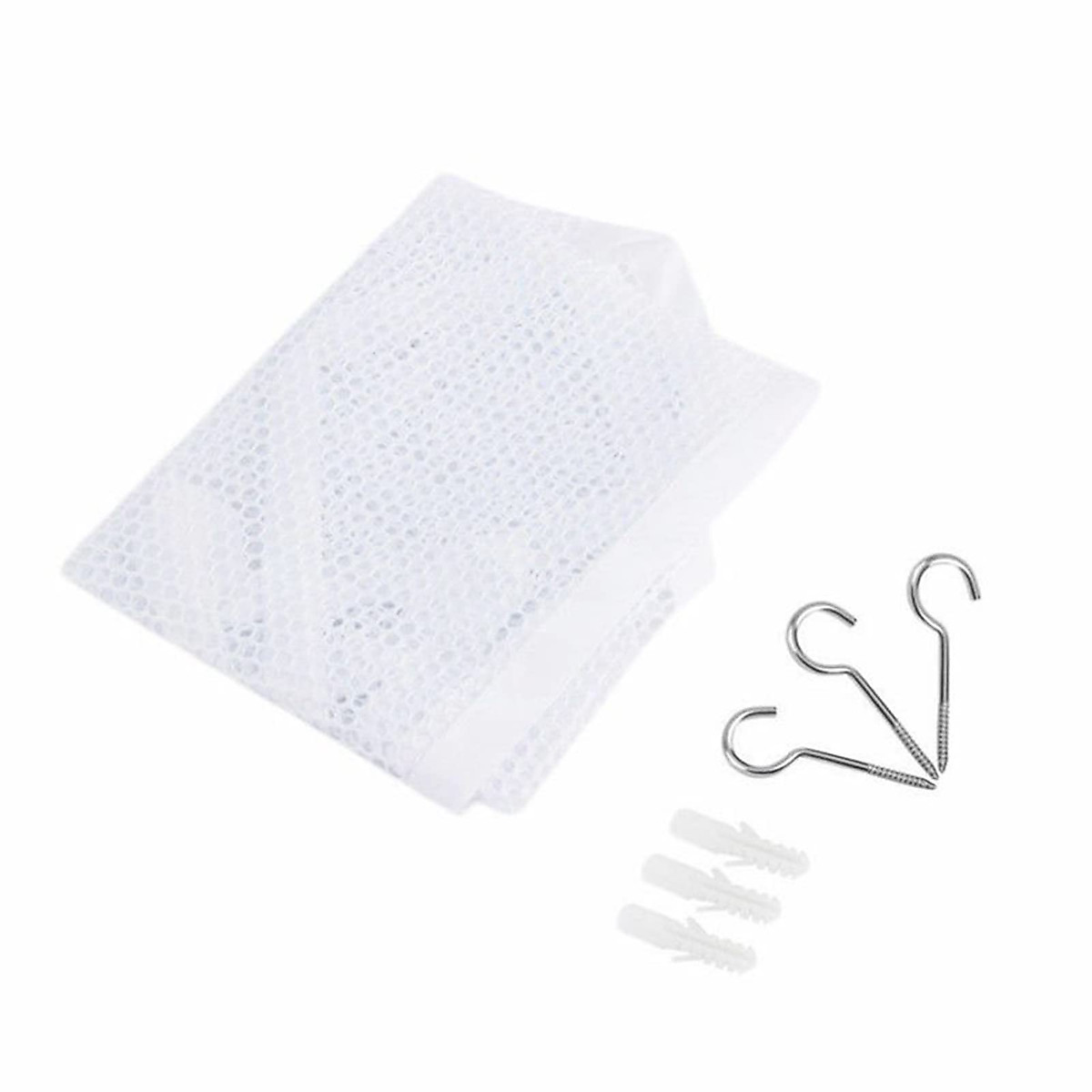 Stuffed Animal Toys Hammock Hanging Stuff Animals Storage Organizer with Decorative Tassels Corner Large Capability Plush Toys Net Holder for Nursery Playroom Kid's Room Bedroom L