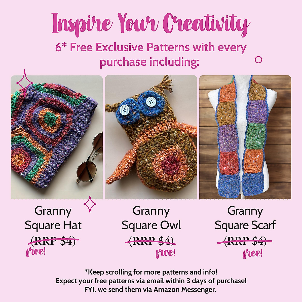 Cotton Alpaca Tweed Alpaca Yarn for Crocheting, 4 Skeins, 588Yds/200G, Free Patterns - Tweed Yarn for Knitting - 3 DK Light Worsted Weight - Pear Green