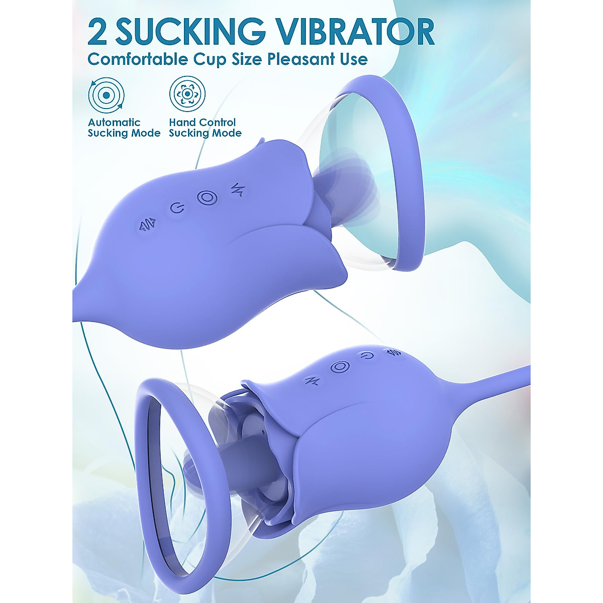 Rose Sex Toy Vibrator Dildo for Women - OHTop APP Remote Rose Adult Toys with 8 Thrusting 10 Tongue Vibrating Stimulator for Womens Couples - 5in1 Heated Sex Toys for Clit, G Spot and Nipples Pleasure