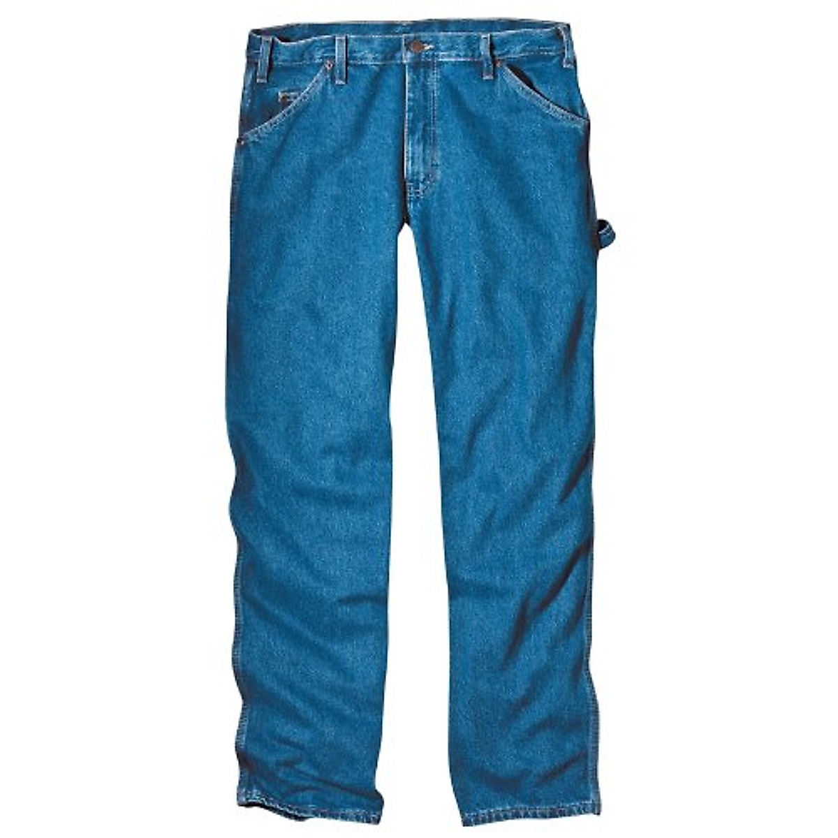 Dickies mens Relaxed Fit Carpenter jeans, Stone Washed, 36W x 32L US