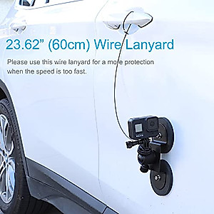 PellKing Magnet Camera Mount for GoPro,Heavy-Duty Metal Car Powerful Magnetic Camera Mount with 360 Degree Rotation Ball Head for Car Body,Compatible with GoPro Hero 9 Black 8/7/6/5,Etc