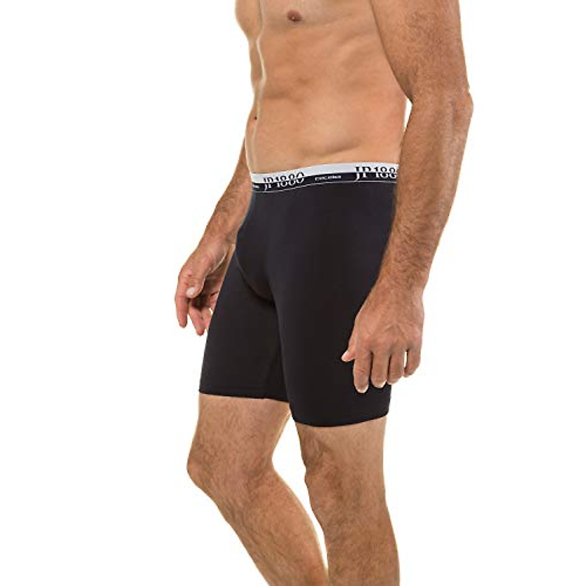 JP 1880 Menswear Big & Tall Plus Size L-8XL Stretch Cotton Long Leg Boxer Briefs Navy Blue 54/56 711242 70