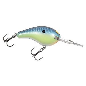 Bagley Baits DB1-BCSD Diving Balsa B1 2", 7/16 OZ Blue Chartreuse Shad