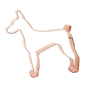 No. 1 Doberman Pinscher Copper Dog Cookie Cutter