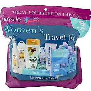 Handy Solutions 9 Piece Resealable Women's Travel Kit
