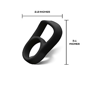 S'well Bottle Handle, Fits 9oz, 17oz, and 25oz Original Bottles, Onyx, Comfortable Carrying On The Go, Flexible Silicone Grip, BPA Free