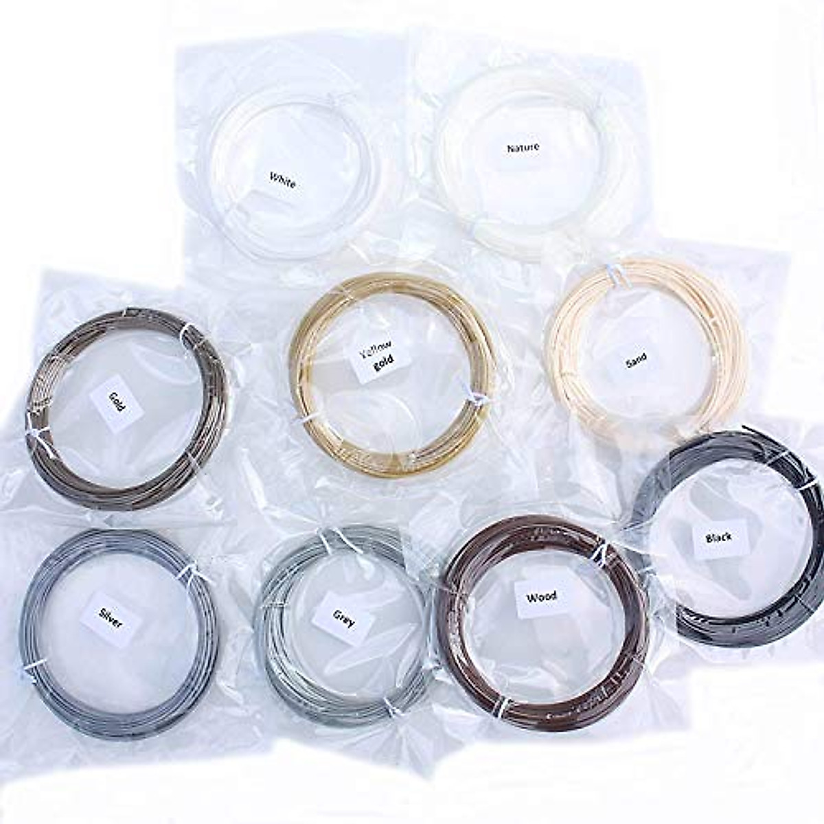 MYNT3D SuperPack PLA 3D Pen Filament Refills, 32 Colors, 10m Each, Over 1kg