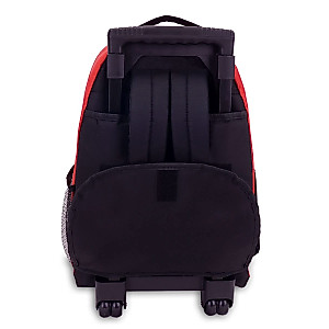 Everest Wheeled Backpack - Standard, Red, One Size,1045WH-RD/BK