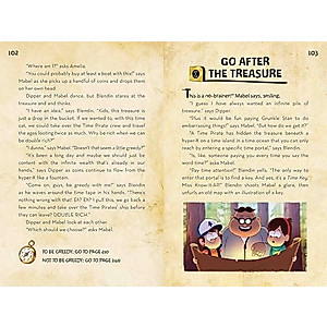 Gravity Falls:: Dipper and Mabel and the Curse of the Time Pirates' Treasure!: A Select Your Own Choose-Venture!