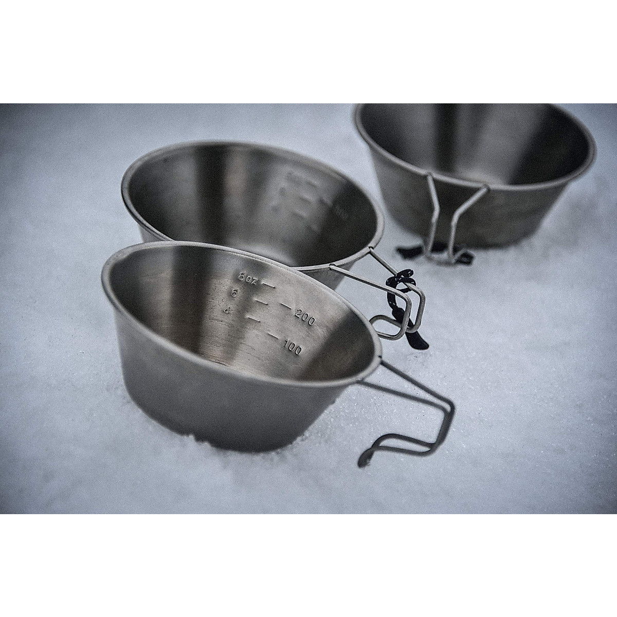 Snow Peak Ti-Backpackers Cup - Sturdy and Durable - Cooking and Measuring - 4.8 x 1.75 in