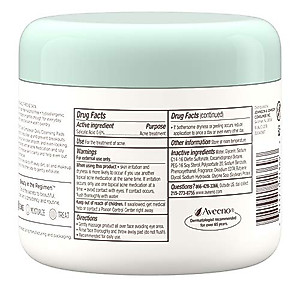 Aveeno Clear Complexion Daily Facial Cleansing Pads with Salicylic Acid Acne Treatment, 28 ct