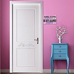 Kawaii Girl Cave Metal Sign Cute Girls Room Decorations For Bedroom And Bathroom Pink Gamer Room Door Decor Teenager Girly Things Cool Stuff For Your Room Accessories Wall Posters