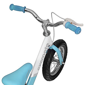 JOYSTAR 12 Inch Balance Bike for 2 3 4 5 Years Old Boys Girls 12" Push Toddler Balance Bike with Footboard Child Glider Blue
