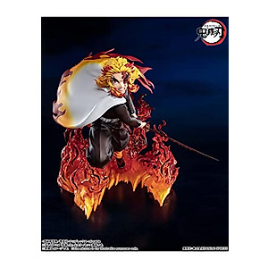 TAMASHII NATIONS - Demon Slayer: Kimetsu no Yaiba - Kyojuro Rengoku Flame Hashira, Bandai Spirits FiguartsZERO Collectible Statue