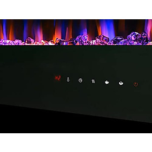 Napoleon Allure 42 inch Wall Mount Electric Fireplace - Black, NEFL42FH