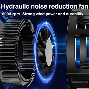 MOMOFLY Tablet Cooler for ipad/iPhone/Surface pro [Minimum 21.2℉ Cold to Freezing] Magnetic Phone Radiator,MagSafe Compatible, ipad Cooler, Advanced Cooling Technology for Mobile Gaming Streaming