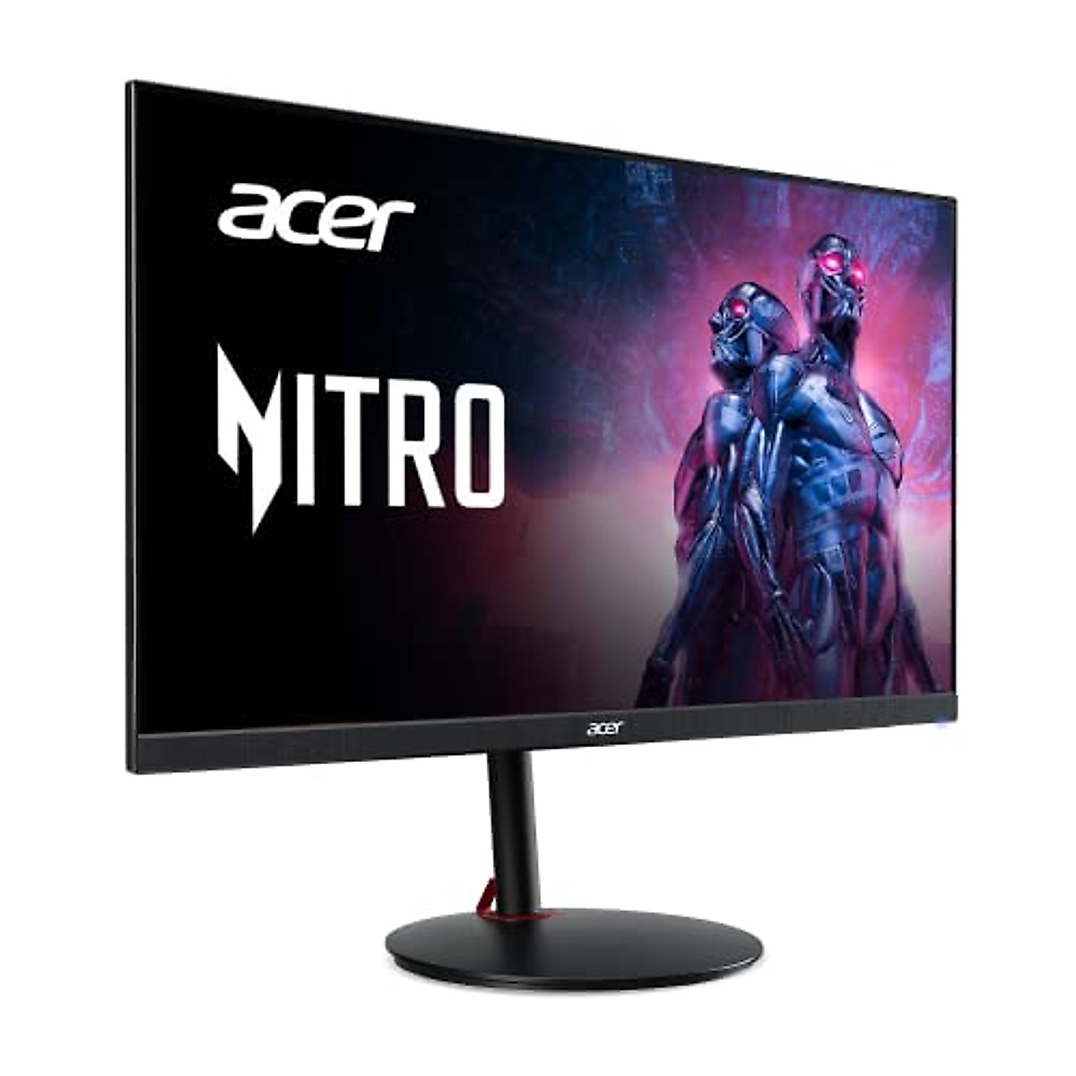 acer Nitro 27" WQHD 2560 x 1440 PC Gaming IPS Monitor | AMD FreeSync Premium | Up to 180Hz Refresh | Up to 0.5ms | DCI-P3 95% | 1 x Display Port 1.2 & 2 x HDMI 2.0 | XV271U M3bmiiprx,Black