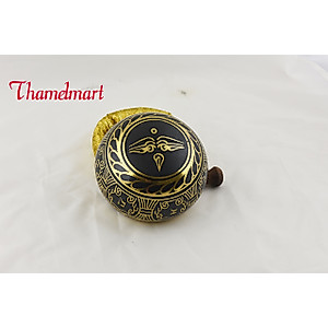 4" Tibetan Meditation Om Mani Padme Hum Peace Singing Bowl With Mallet