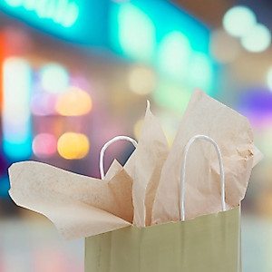 SSWBasics Kraft Paper Tissue Paper for Packaging - 2 Packs of 480 Sheets Each - High-Quality Kraft Tissue Paper for Wrapping, Crafting, and Gift Packaging