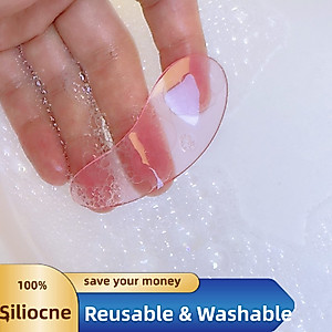 Silicone Eye Patch Reusable Under Eye Patches Sticky Lash Lift Cover Shield Eyelash Extension Mask 6 Pair Lower Lash Isolation Pads For Sensitive Skin During Perm Lamination Lash Extension Remover