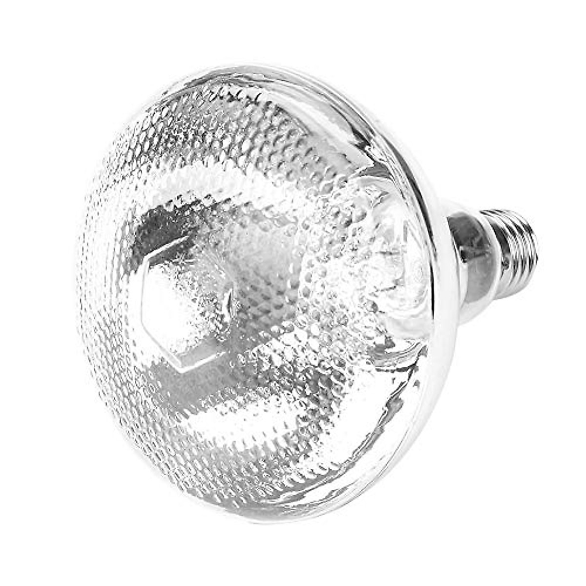 REALM-ARK 1Pc Pig Piglet Thick Heat Lamp Clear Hard Glass Explosion Proof Infrared Heating Lamp Waterproof Explosion-Proof Light Bulb Dot Surface(200W)