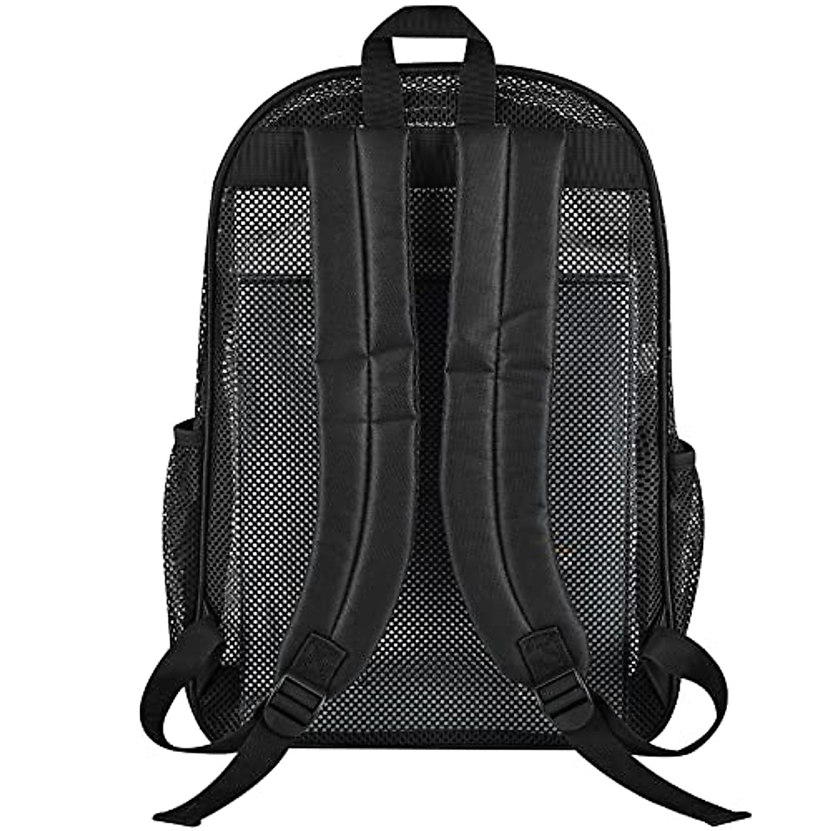 Heavy Duty Mesh Backpacks for Adults, School Bags Boys and Girls, See Through with Adjustable Straps, Swimming, Fitness, Sports, Carry Portable Oxygen Concentrators