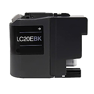 Cartlee Set of 5 Remanufactured Super High Yield Ink LC20E LC-20E Cartridges Replacement for MFC-J5920DW Multifunction Printer (2 Black, 1 Cyan, 1 Magenta, 1 Yellow) LC20EBK LC20EC LC20EM LC20EY XXL