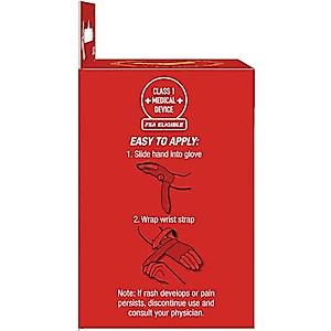 MUELLER Sports Medicine Arthritis Compression Glove, Hand and Wrist Support, Fits Right or Left Hand, For Men and Women, Beige, Small/Medium